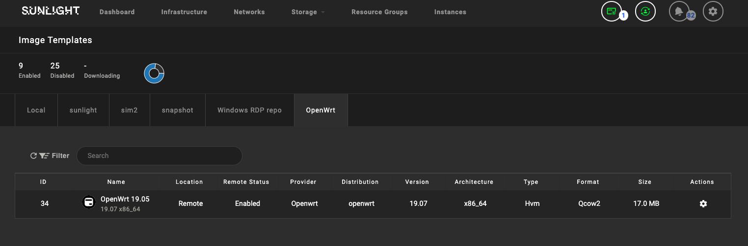 OpenWrt - Sunlight Enterprise Platform
